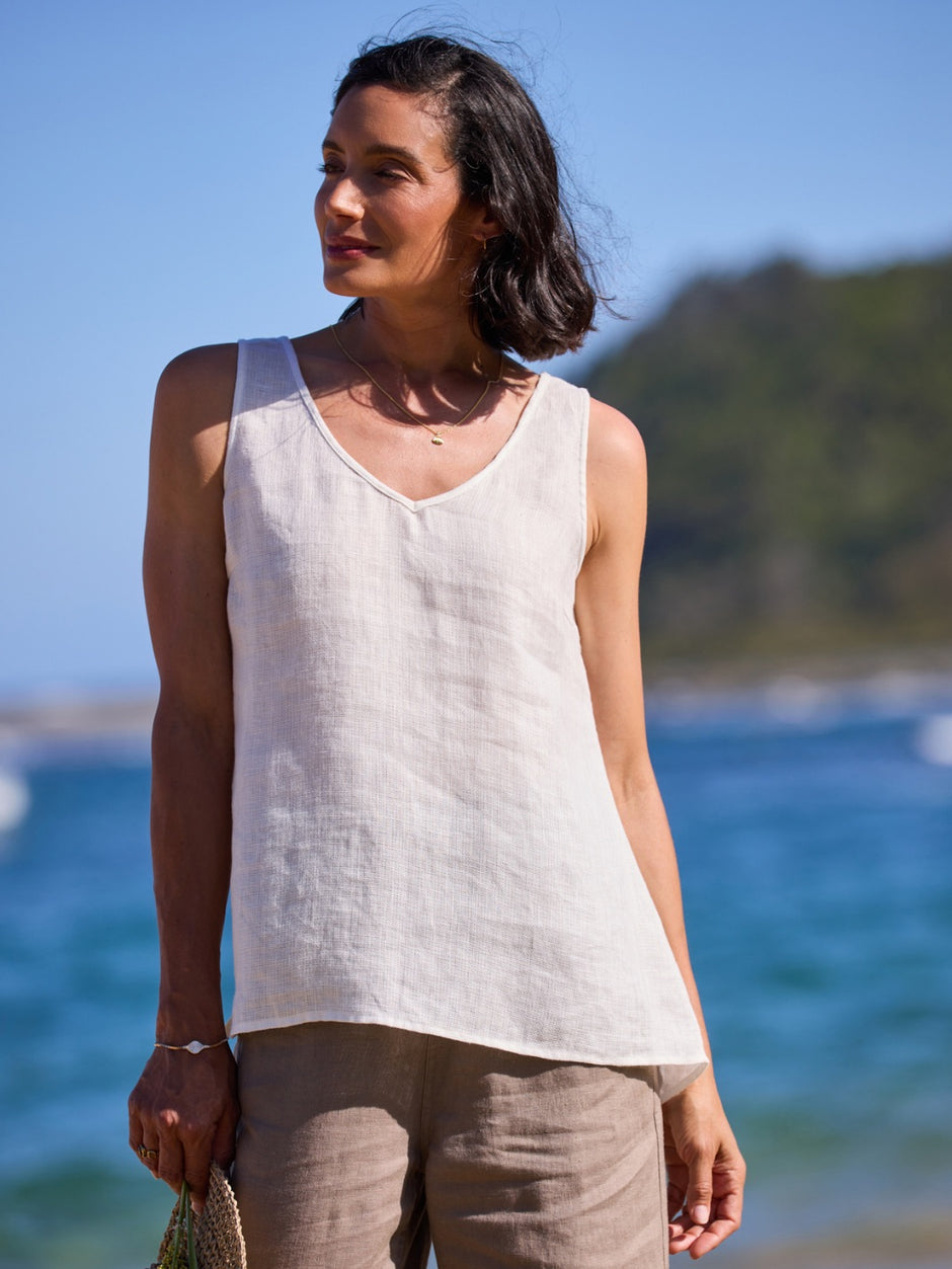 Linen Tops Women | Linen Tops For Women | Linen Top – Nomad the Label US