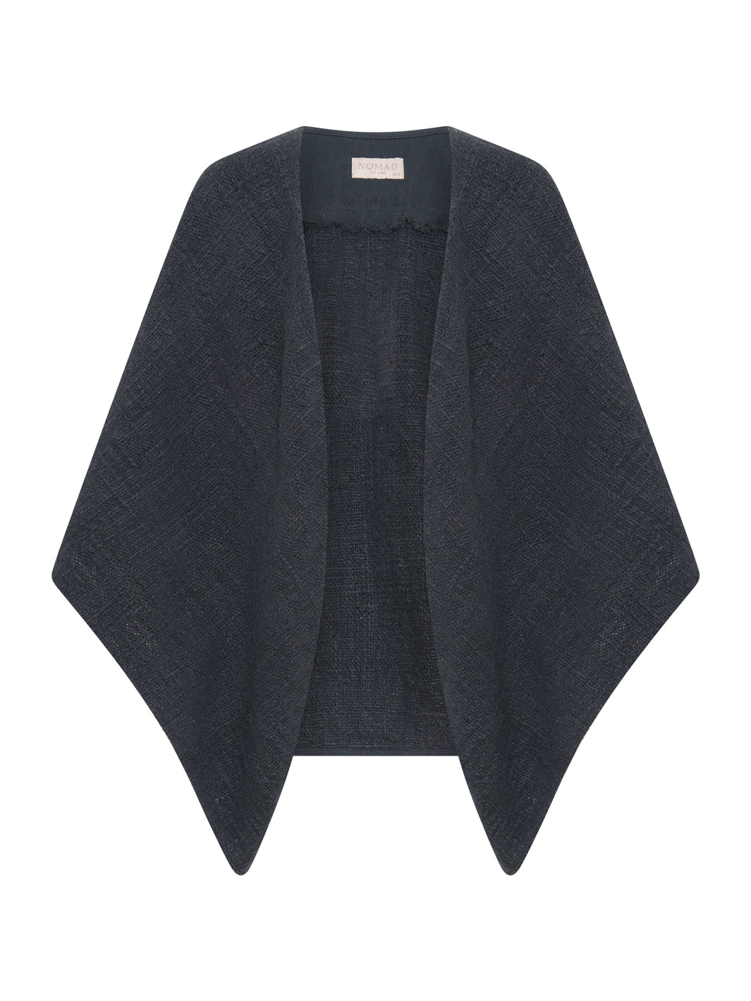 Bloom Cotton Shrug Charcoal | Soft Charcoal Cotton Shrug – Nomad the ...